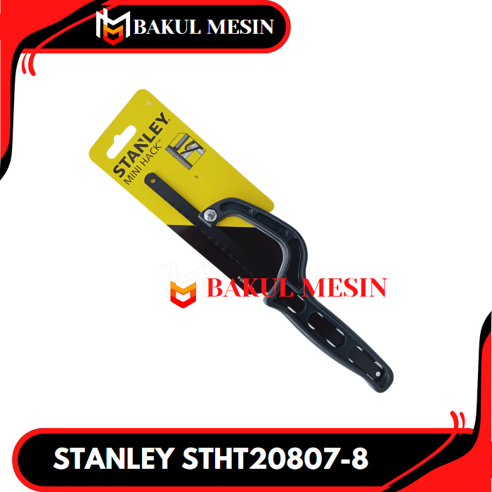 STANLEY STHT20807-8 gagang gergaji besi MINI HACK SAW 10inch | Lazada Indonesia
