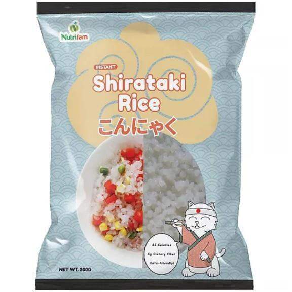 Konjac Rice Nutrifam Shirataki 200g | Lazada PH