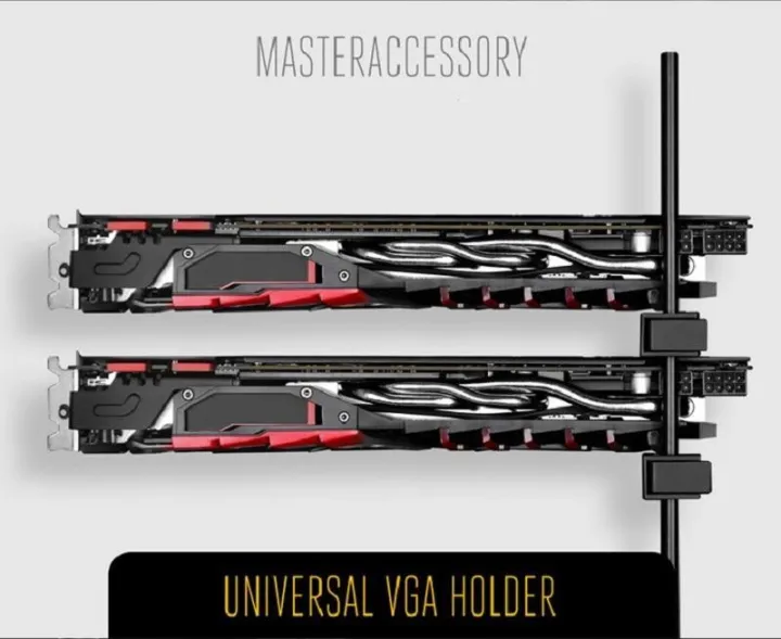 Cooler Master Accessory- Universal VGA Holder, Adjustable Graphics Card ...