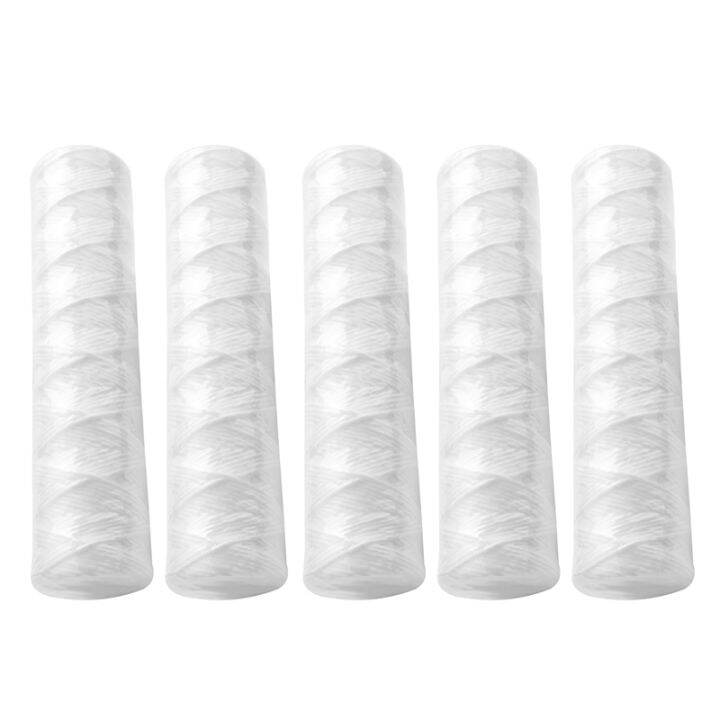 10 Micron 10 Inch x 2.5 Inch String Wound Sediment Water Filter ...