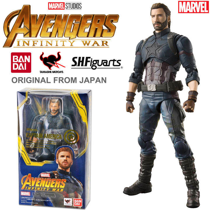 Figma ฟิกม่า งานแท้ 100% Figure Action Bandai S.H.Figuarts Marvel ...