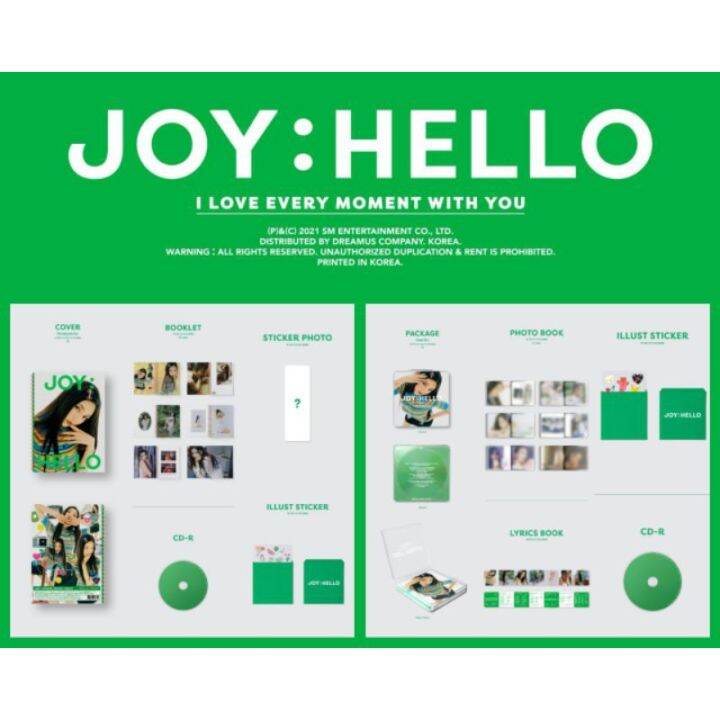 Joy Hello Album (Choose Option) | Lazada PH