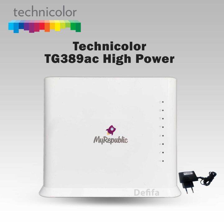 Wifi Router Technicolor TG389ac HP Dualband Gigabit High Power ...