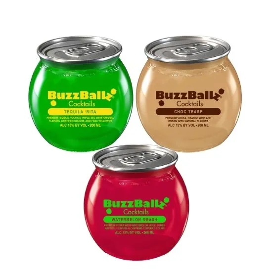 BuzzBallz Forbidden Apple (200ml x 24 cans) Made in USA | Lazada PH