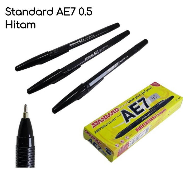 Pulpen Standard AE7 0.5 / Pena / Pen / Ballpoint | Lazada Indonesia