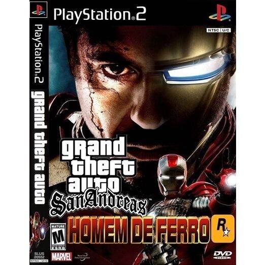 แผ่นเกมส์ GTA IRON MAN PS2 Playstation 2 คุณภาพสูง ราคาถูก | Lazada.co.th