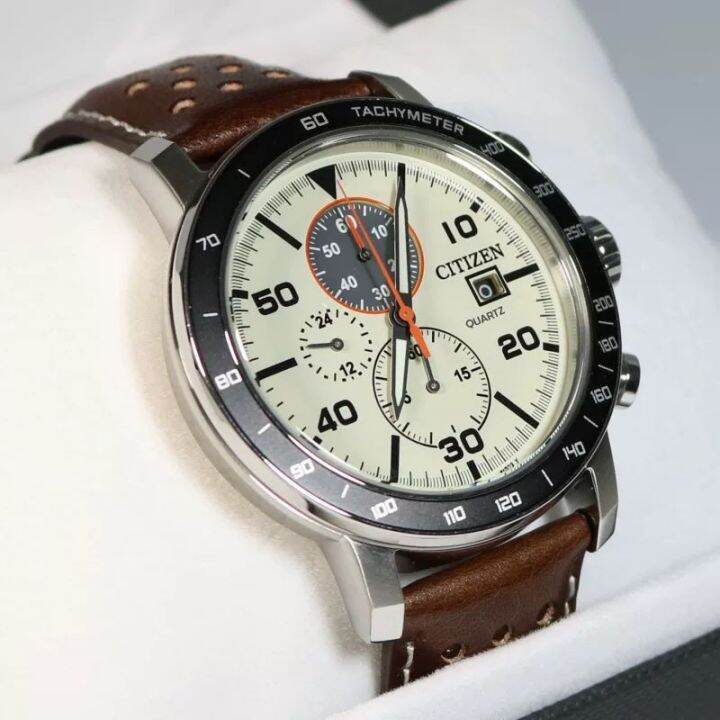 CITIZEN Men Watch Life Waterproof Quatz Watches Chronograph | Lazada.co.th