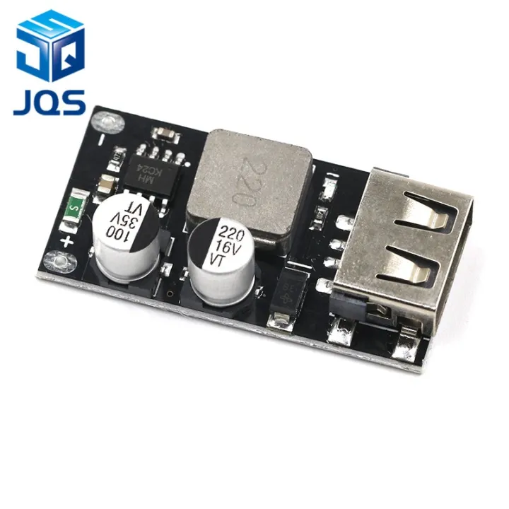 QC3.0 QC2.0 USB DC-DC Buck Converter Charging Step Down Module 6-32V 9V 12V 24V to Fast Quick ...