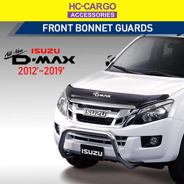 ISUZU DMAX 2012 ~ 2019 Bonnet Guard Protector Bug Guard Stone Guard ...