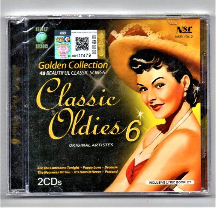 Classic Oldies 6 - Golden Collection 48 Beautiful Classic Songs ( 2 CD ...