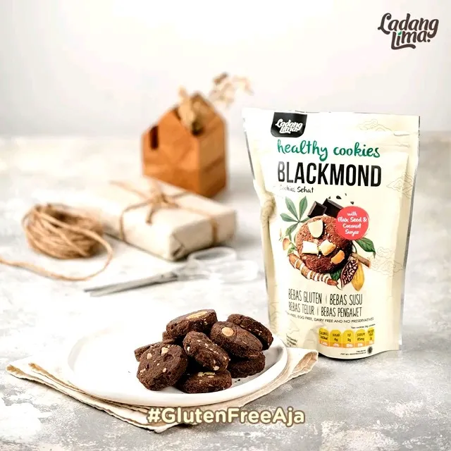 blackmond healthy cookies 180 gram - Kue kering bebas gluten, perpaduan ...