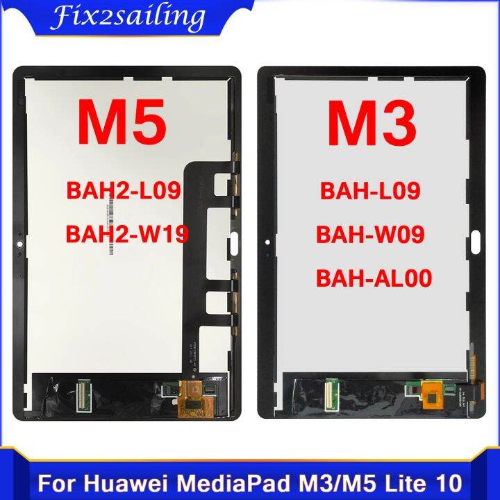 10.1'' LCD Display For Huawei MediaPad M3 M5 Lite 10 BAH-AL00 BAH-W09 ...