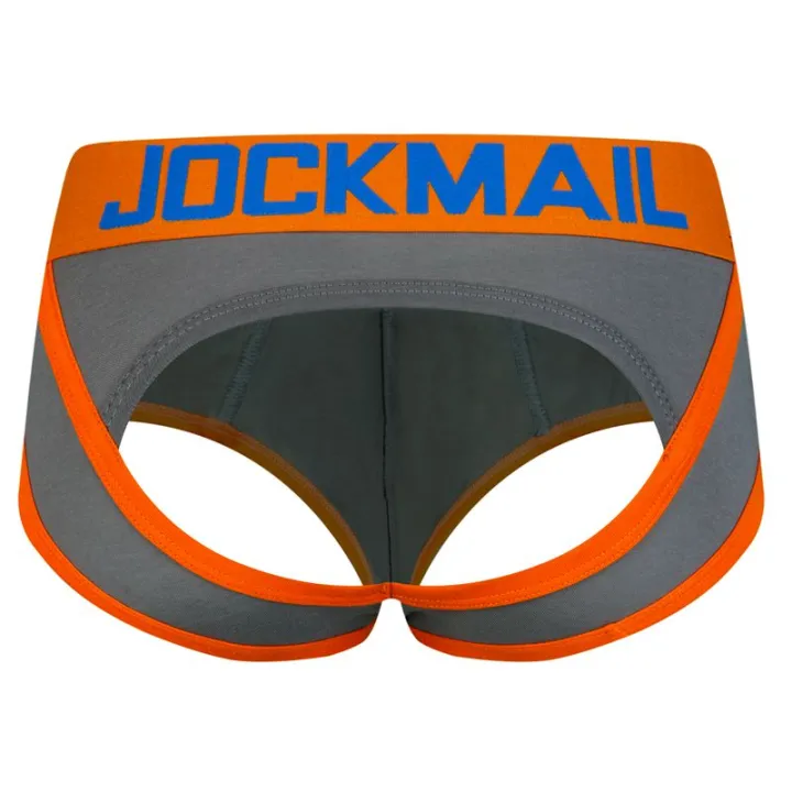 JOCKMAIL Open Backless Sexy crotch G-strings Men Underwear Men Briefs ...