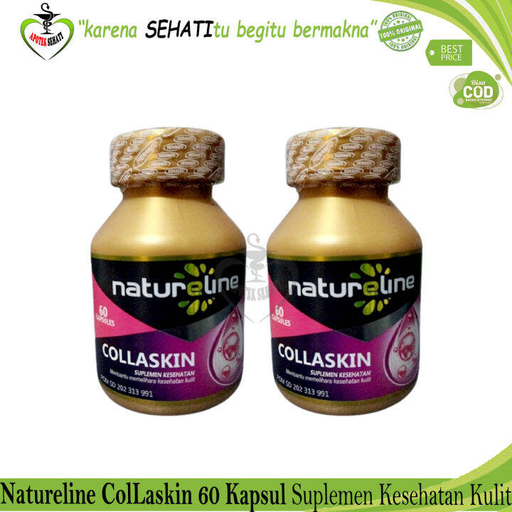 Natureline Collaskin Membantu Memelihara Kesehatan Kulit 60 Kapsul ...