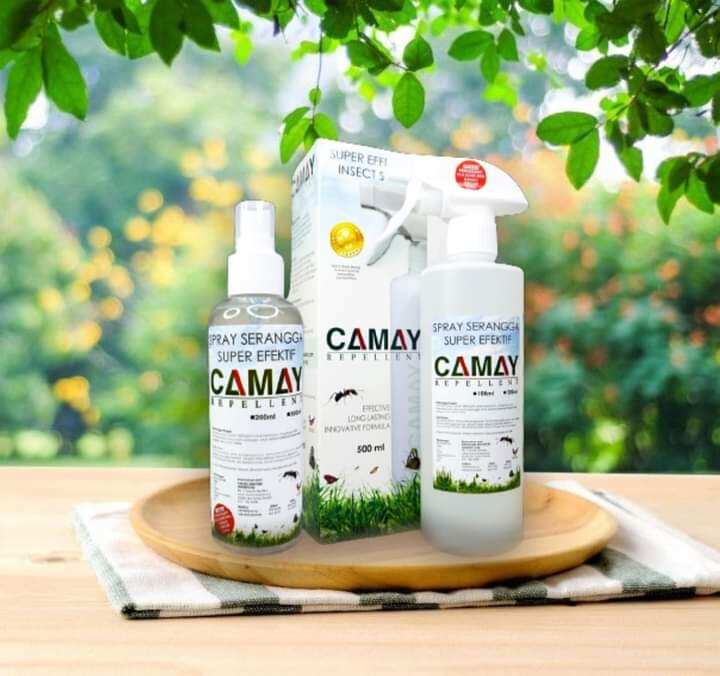Camay Spray - kamitetep/lipas/lalat/semut/kutu/pepijat/hama/ulat/dan ...