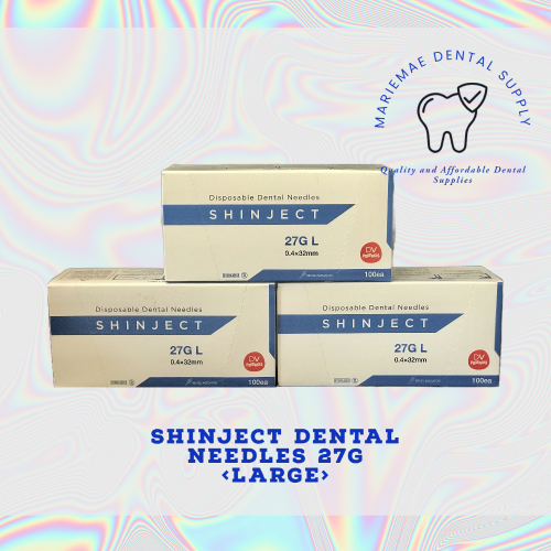 SHINJECT DENTAL NEEDLES 27G SMALL AND LARGE ONLY | Lazada PH