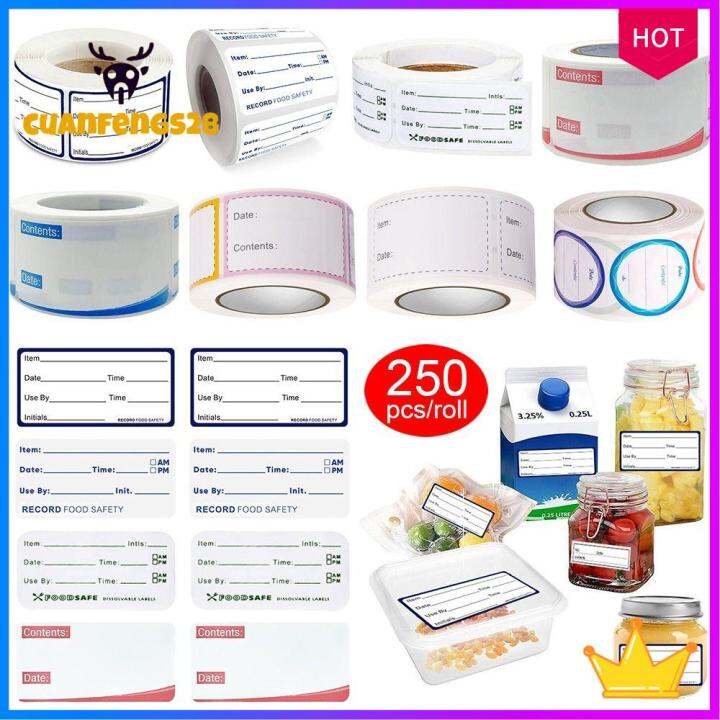 1 Roll Kitchen Self Adhesive Food Freezer Refrigerator Food Storage ...