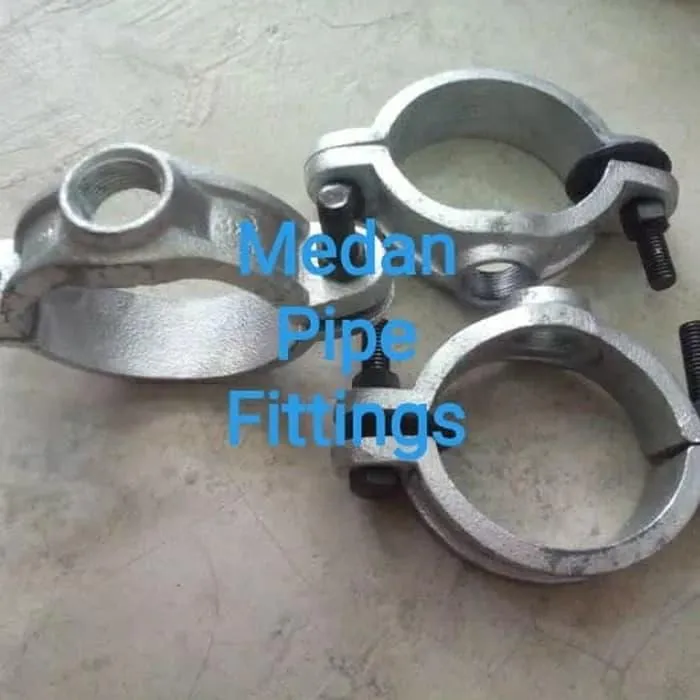 Clamp Saddle Besi Galvanis (G) 1-1/2" x 1/2" Merek G Galunggung Brand ...