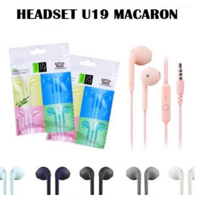 Macaron U19 Headset Super Bas Headset Stereo Murah | Lazada Indonesia