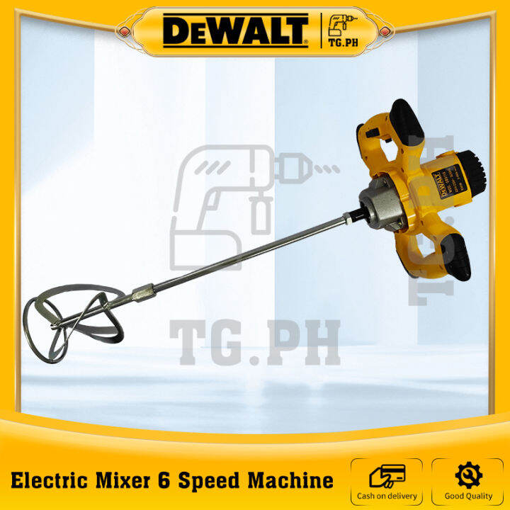 DeWALT Multi-functional Electric Mixer for Concrete, Paint, Latex and ...