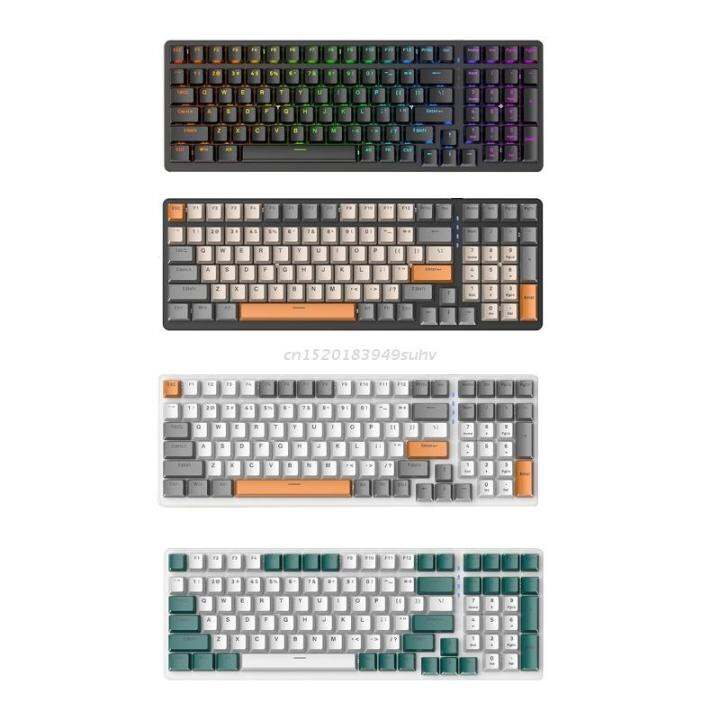 K3 Mechanical Gaming Keyboard Type C RGB Backlit Double-Shot Keypad ...