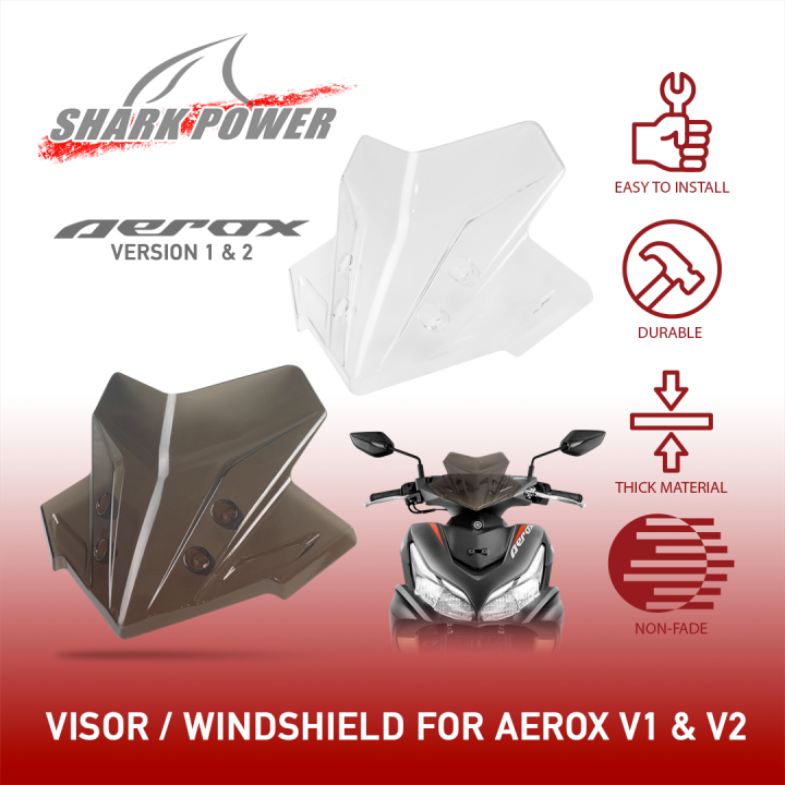 Yamaha Aerox v2 Visor Windshield | Lazada PH