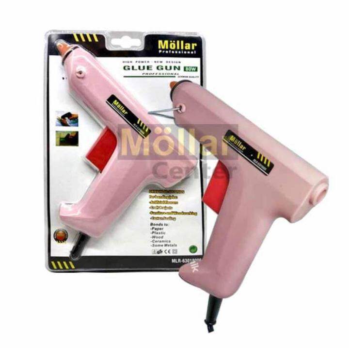 MOLLAR Alat Lem Tembak Besar 80 watt - Glue Gun for Big Glue Stick Lem ...