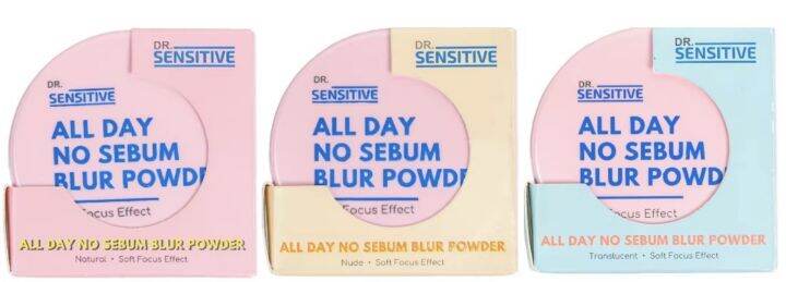 Dr Sensitive All Day No Sebum Blur Powder | Lazada PH