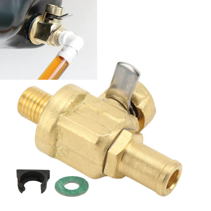 Engine Oil Drain Valve, One Touch Operation Quick Oil Drain Valve Kit ...