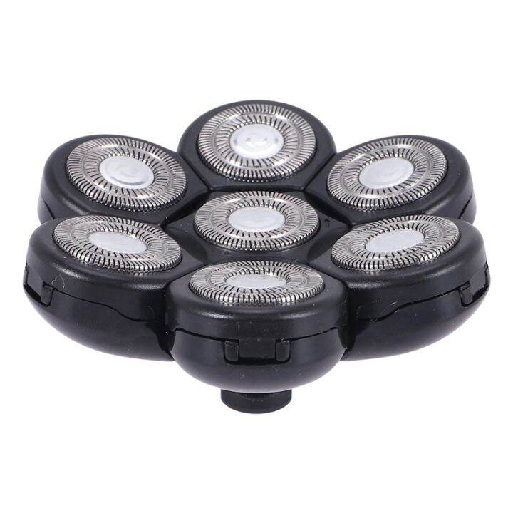 7D Electric Shaver Replacement Head Bald Replacement Shaver Blade ...
