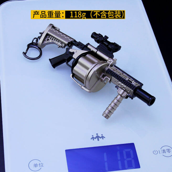 Peace elite Jedi survival Grenade launcher alloy model M3E1-A missile ...