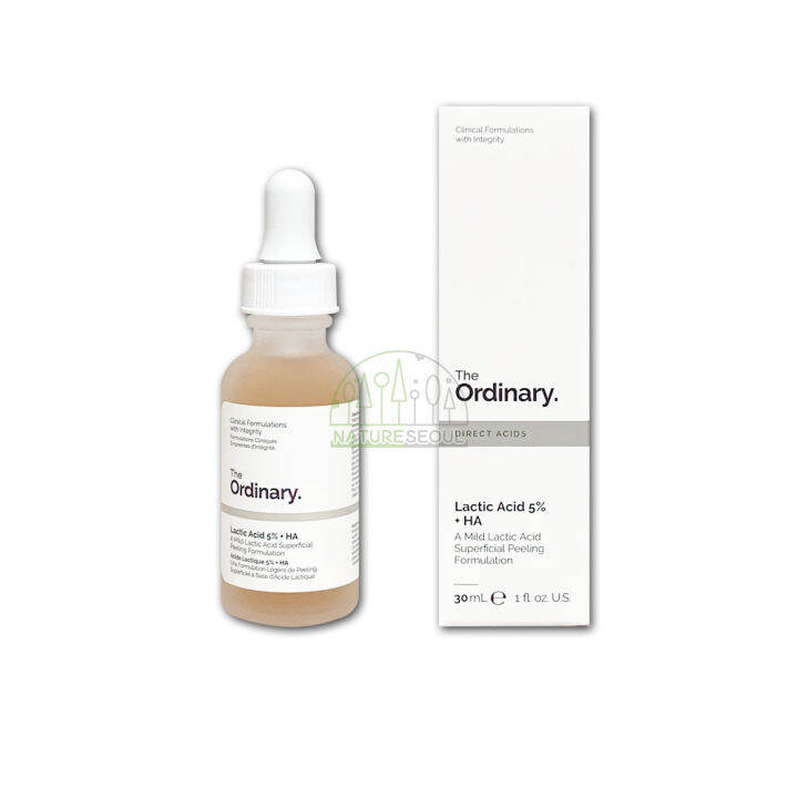 The ordinary Lactic Acid 5% + HA/ Lactic Acid 10% + HA 30mL | Lazada PH
