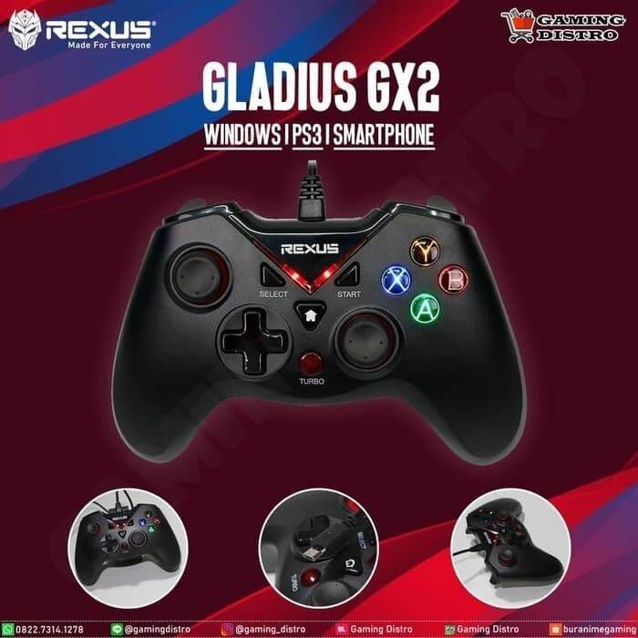 Lagi Promo Gamepad Rexus Gladius GX2 - Stick Rexus Gladius GX2 Console ...