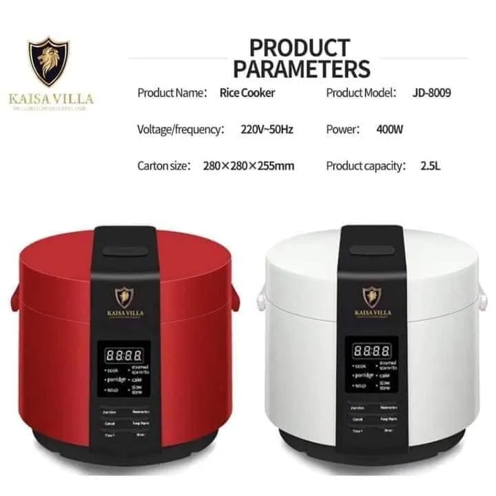 UV's Kaisa Villa Muntifunctional Rice Cooker 5 L | Lazada PH