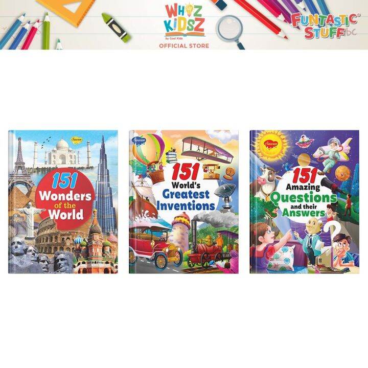 Whiz Kidsz 151 Wonders of the World, Books for Kids | Lazada PH