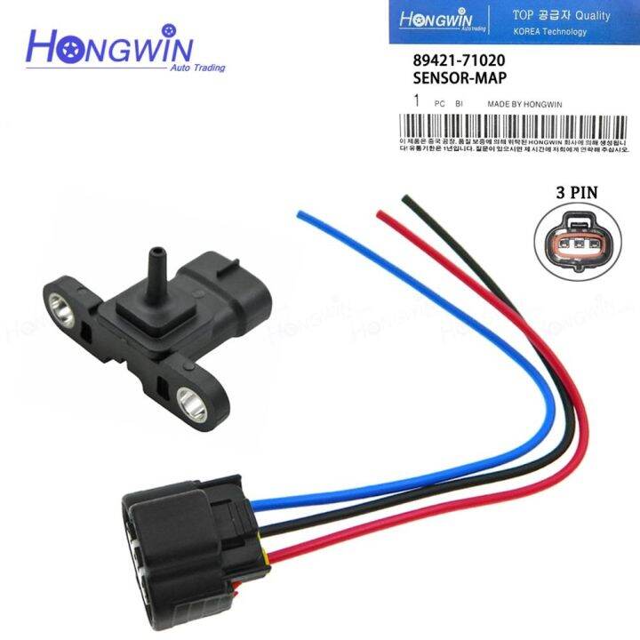89421-71020 MAP Turbine Pressure Sensor For Toyota Hilux KUN26R 3.0L ...