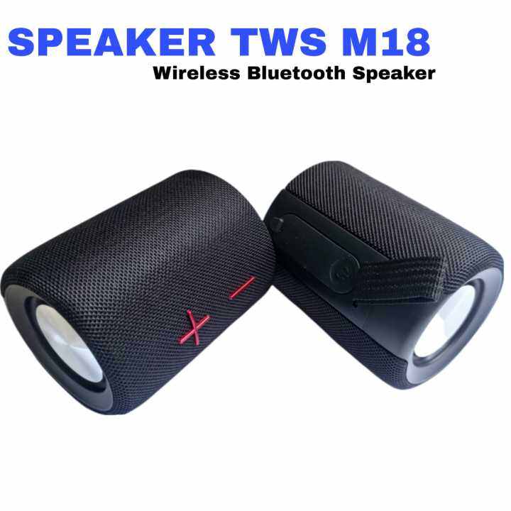 Speaker Bluetooth 2in1 TWS M18 Wireless Speaker | Lazada Indonesia