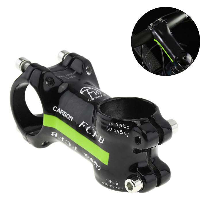 Aluminum Riser Rod Stem Adjustable Carbon Fiber Bicycle Stem Carbon ...