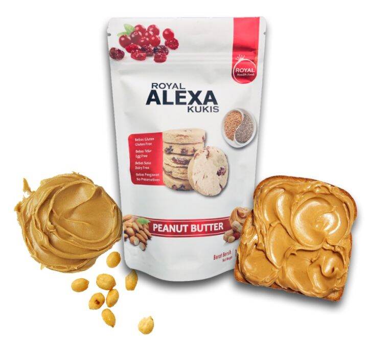 Royal ALEXA Kukis (gluten free almond cookies) PEANUT BUTTER | Lazada ...