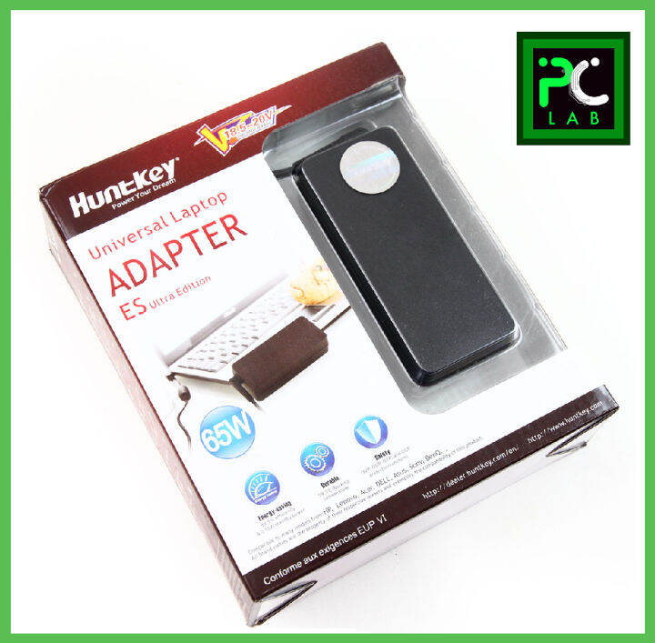 HuntKey 65w ES III Universal Notebook Adapter | Lazada PH