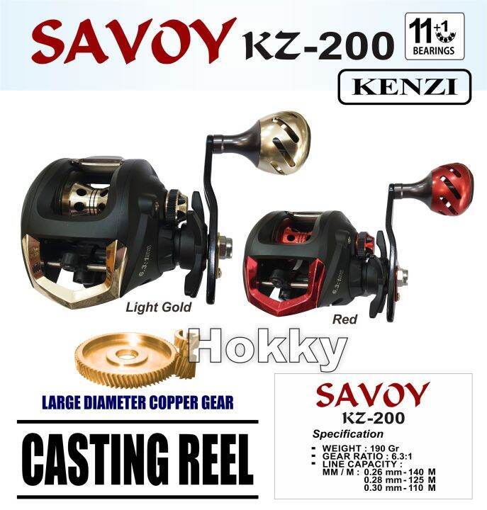 REEL KENZI SAVOY KZ 200 | Lazada Indonesia
