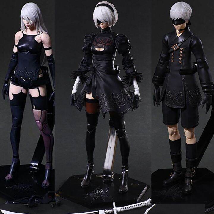 Play Arts Kai Nier Automata Yorha Figure 2 Type B No. 9 Type S Action ...