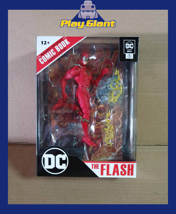 DC Direct 7In Figure With Comic - The Flash Wv2 - The Flash (Barry ...