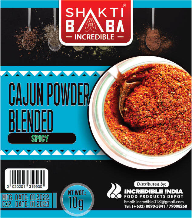 Shakti Baba Cajun Powder Blended 10g | Lazada PH