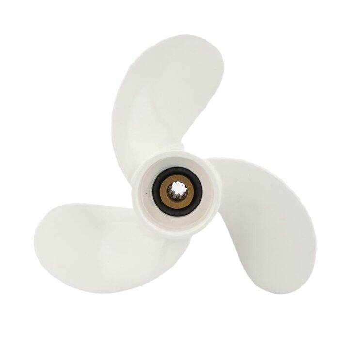 Aluminum Alloy Outboard Propeller 7 1 / 4X6-Bs for Yamaha 2.5-5Hp ...