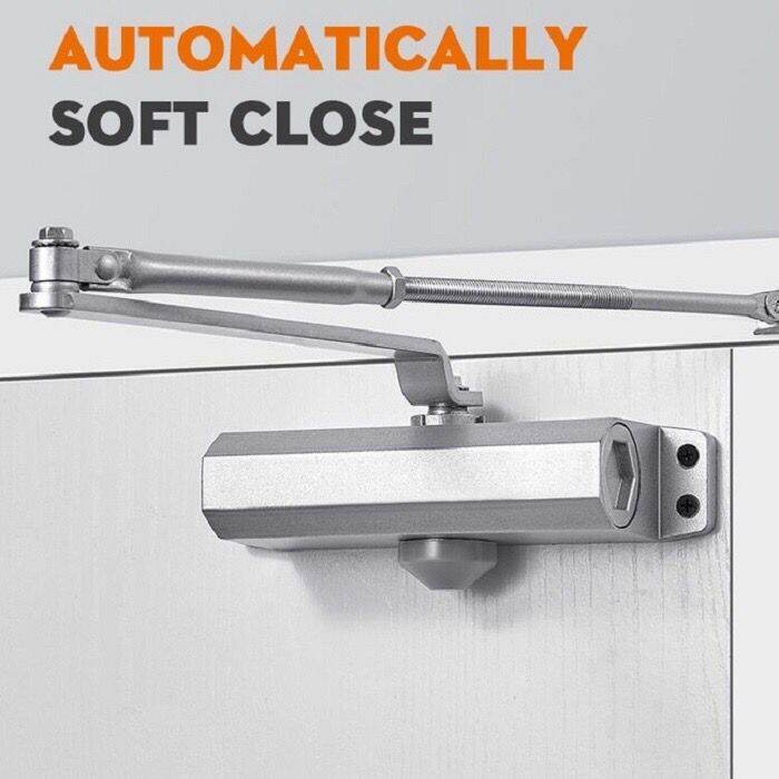 Door Closer Otomatis Penutup Pintu Otomatis Menahan 180 Derajat Non ...