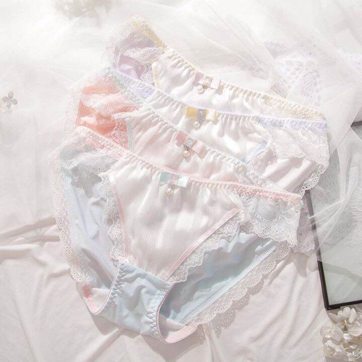 JUBENG นักเรียน เด็กผู้หญิง Mercerized ไข่มุก กุทัณฑ์ เอวต่ำ กางเกง ...