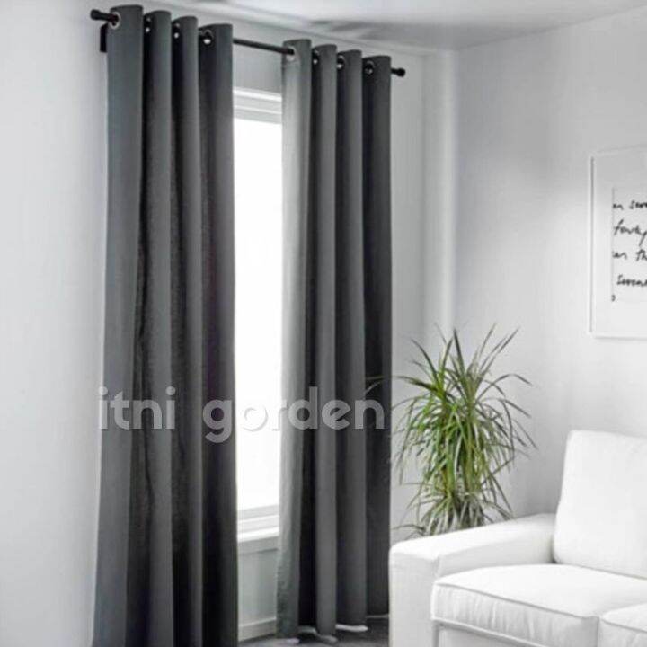 Tirai Gorden Kak Jil Minimalis 4 Gelombang | Lazada Indonesia