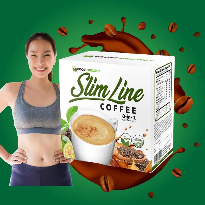 Original BOOST PROJECT Slim Line Coffee | 8 in 1 Slimming and Whitening ...