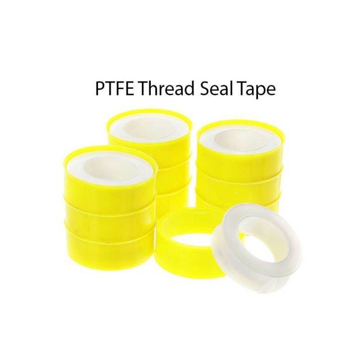 White Tape/Thread Seal tape PTFE Plumbing | Lazada